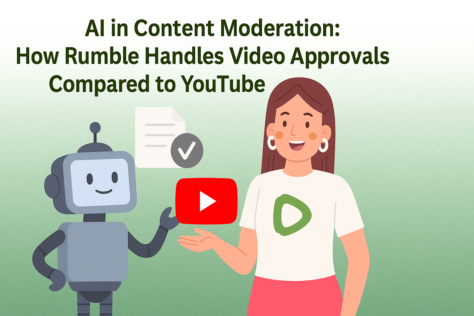 AI in Content Moderation: Rumble vs YouTube – Promo-SMM